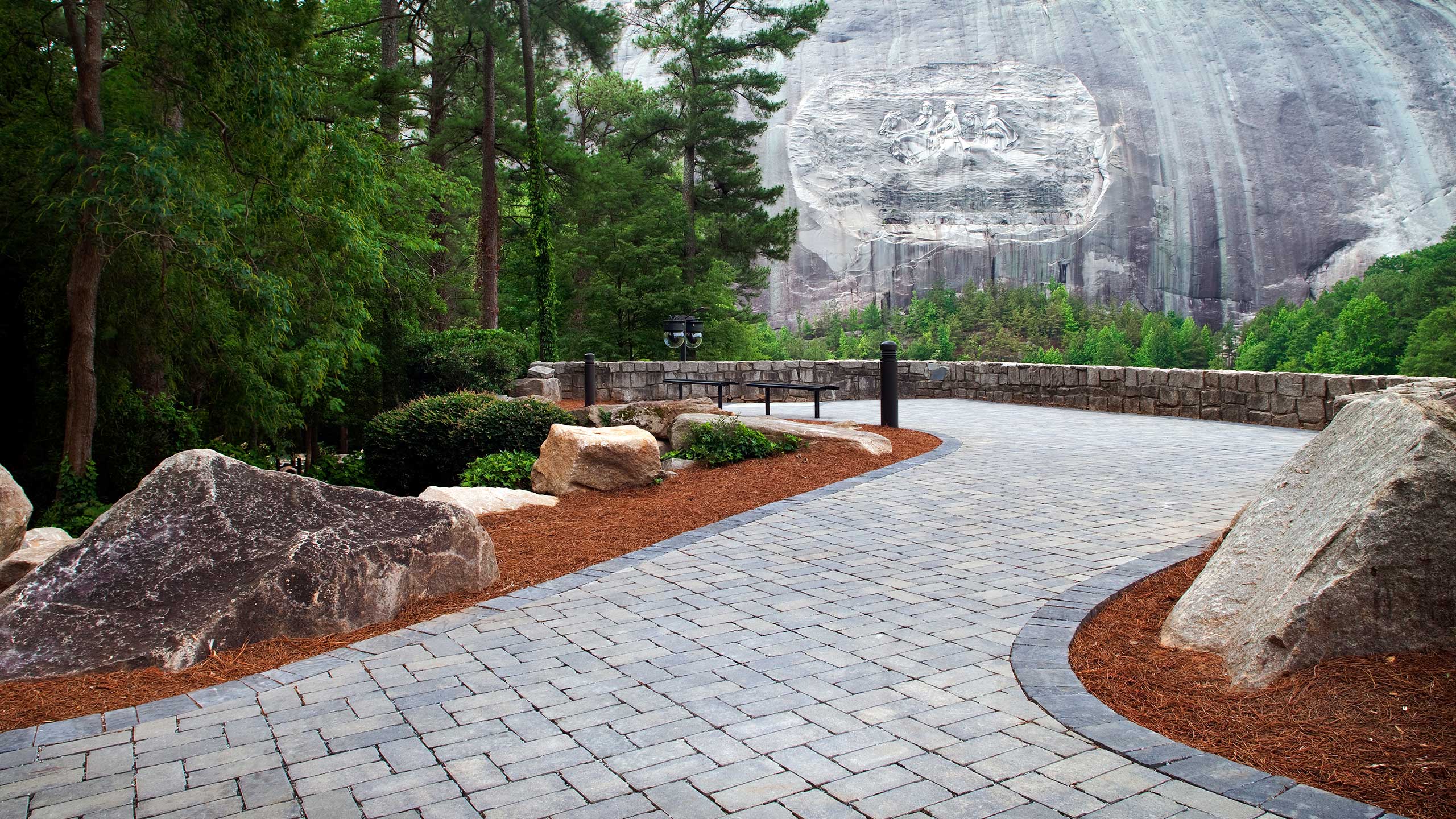 Eco-Friendly Aqua-Bric® Permeable Pavers at AR Pools, Clarksville, TN